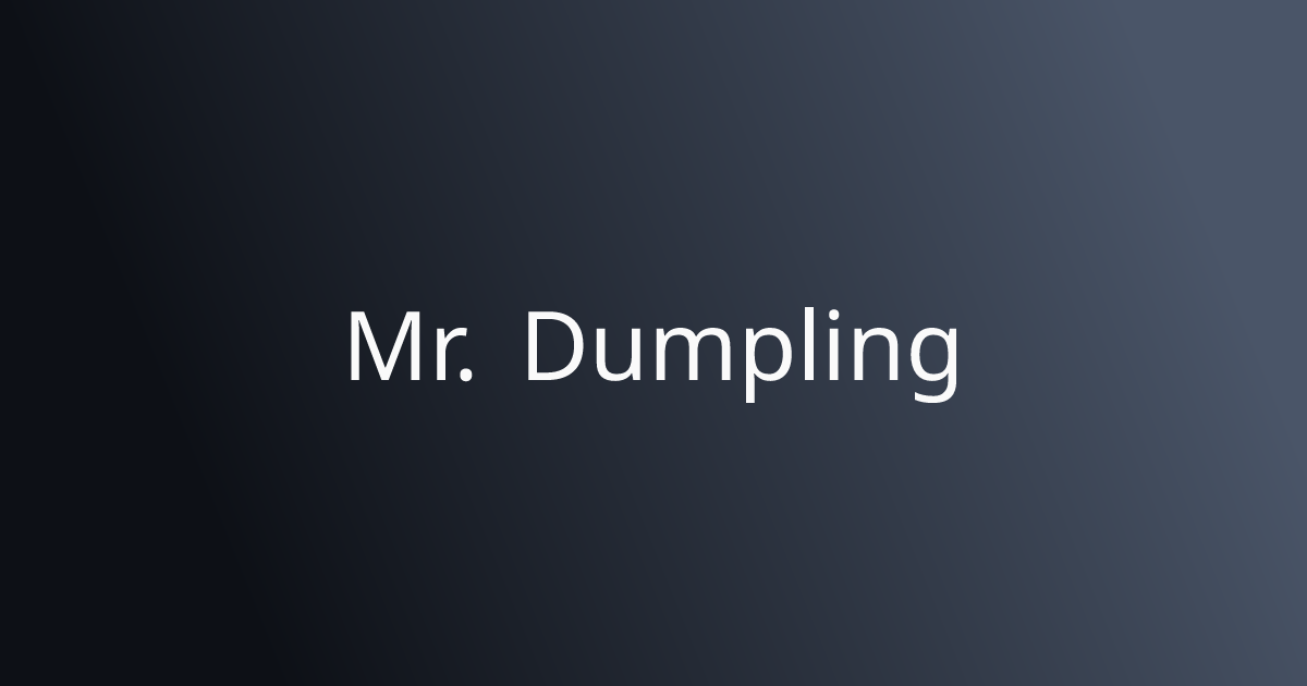 Order Authentic Chinese Online | Mr. Dumpling - Pickup or Delivery Available